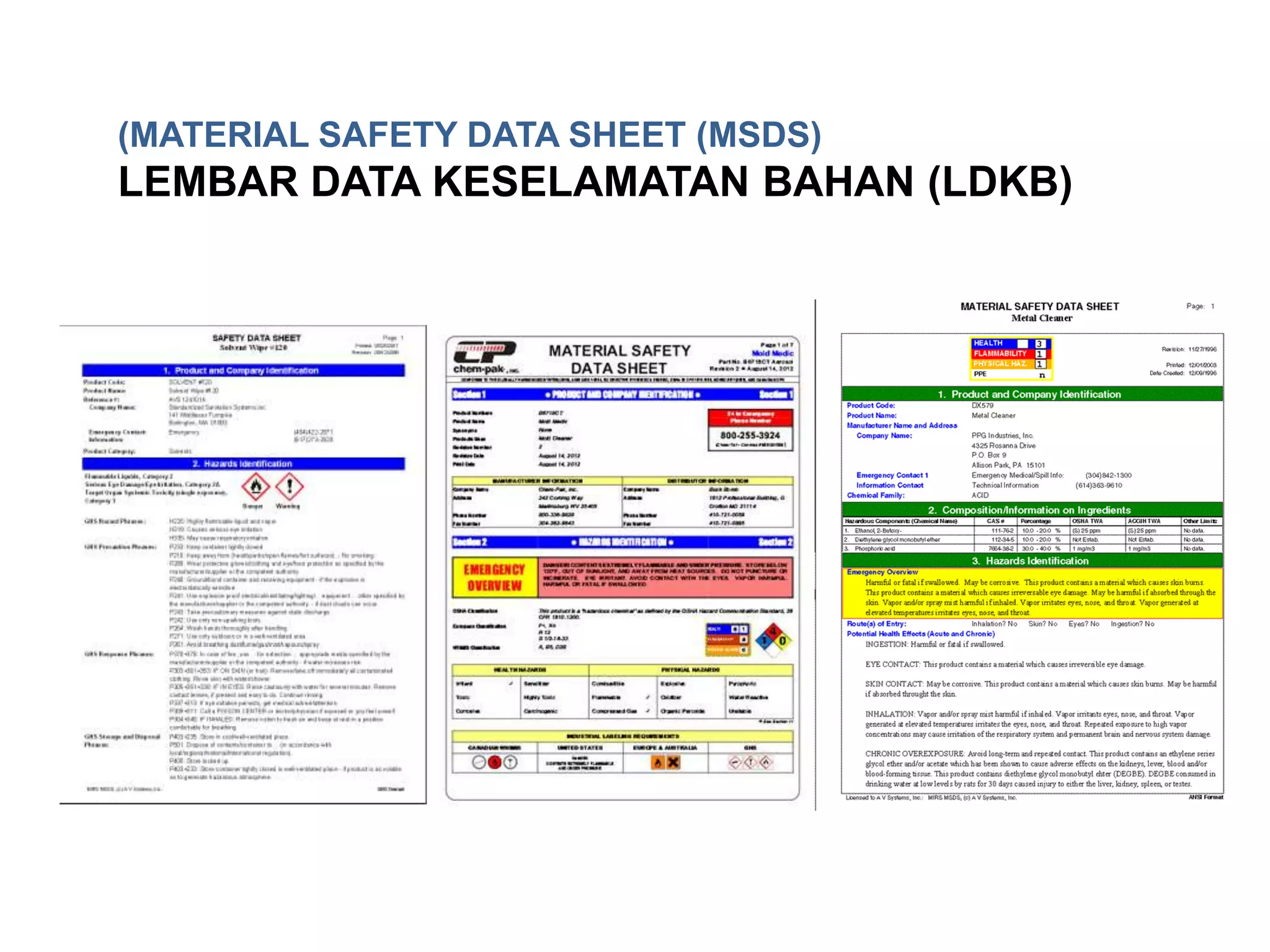 Pengelolaan Bahan Berbahaya & Beracun (B3) | PPTX