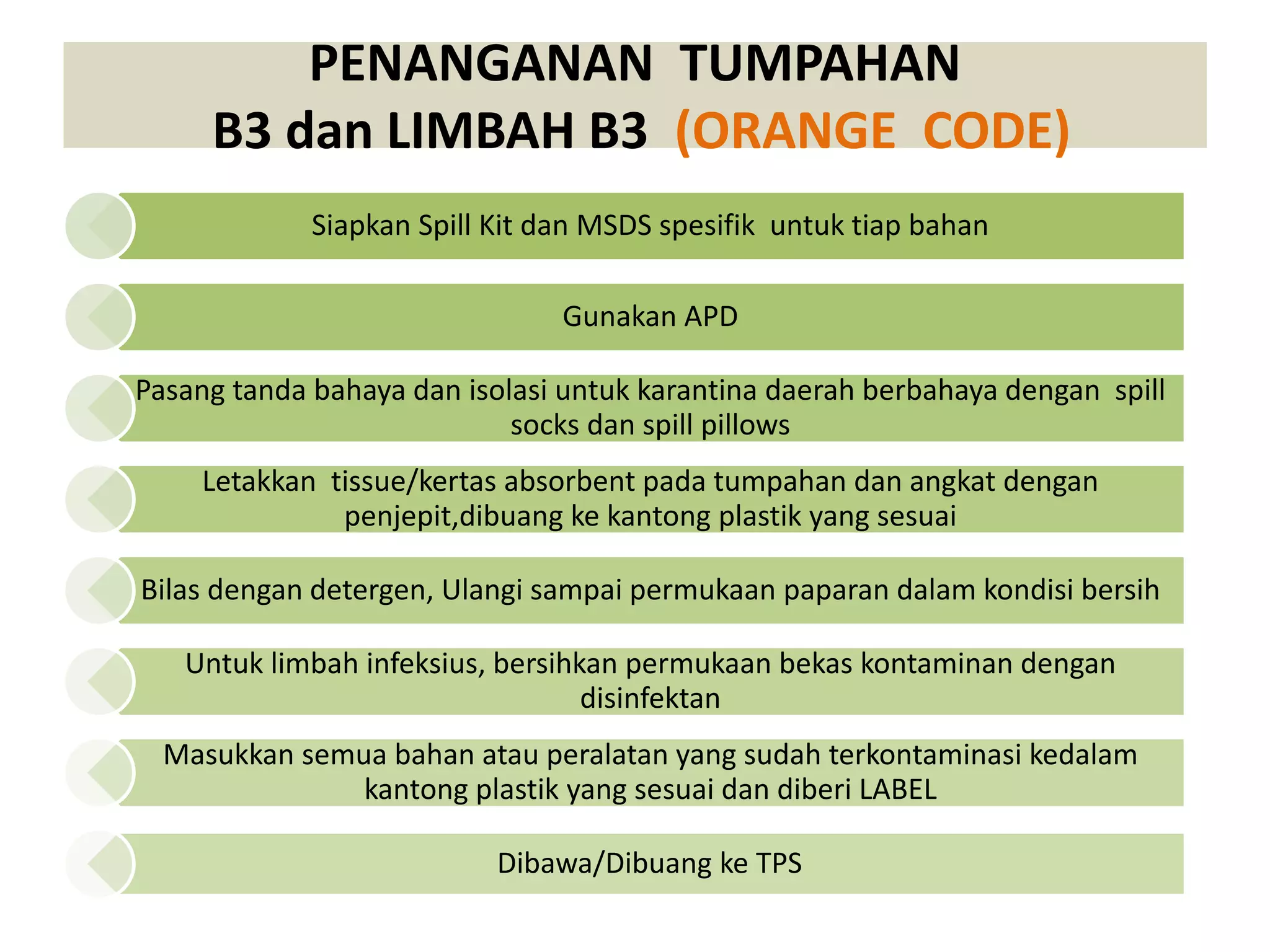 Pengelolaan Bahan Berbahaya & Beracun (B3) | PPTX
