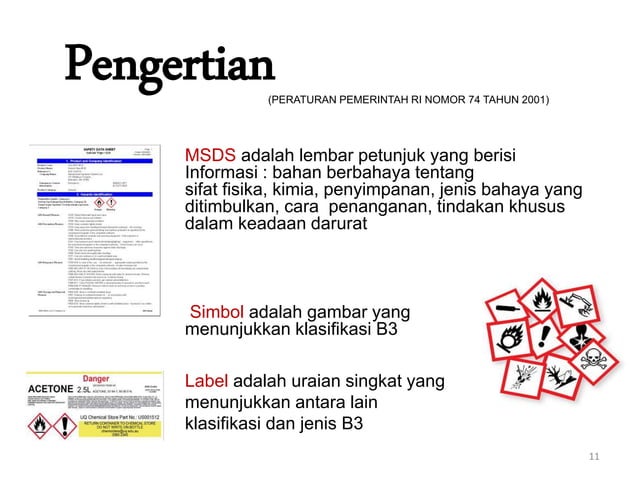 Pengelolaan Bahan Berbahaya & Beracun (B3) | PPTX
