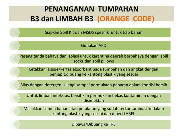 Pengelolaan Bahan Berbahaya & Beracun (B3) | PPTX