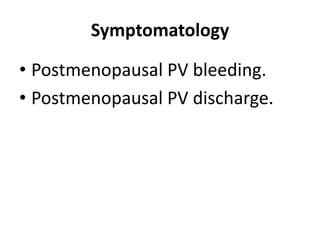 5. endometrial carcinoma | PPTX | Menopause | Endocrine and Metabolic ...