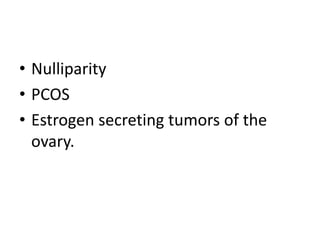 5. endometrial carcinoma | PPTX | Menopause | Endocrine and Metabolic ...