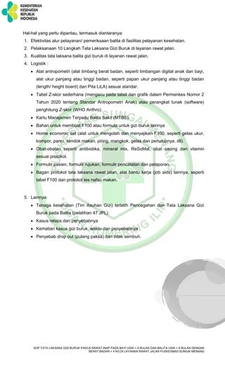 SOP PASCA RAWAT INAP PKM SM | PDF