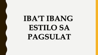 5.filipino 3 paalala sa pagsulat papel sa lipunanng isang nagsusulat ...