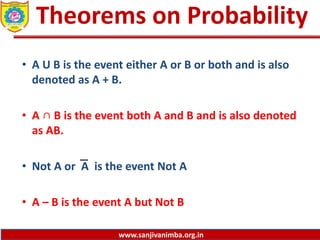 5.3 theorems on probability | PPTX