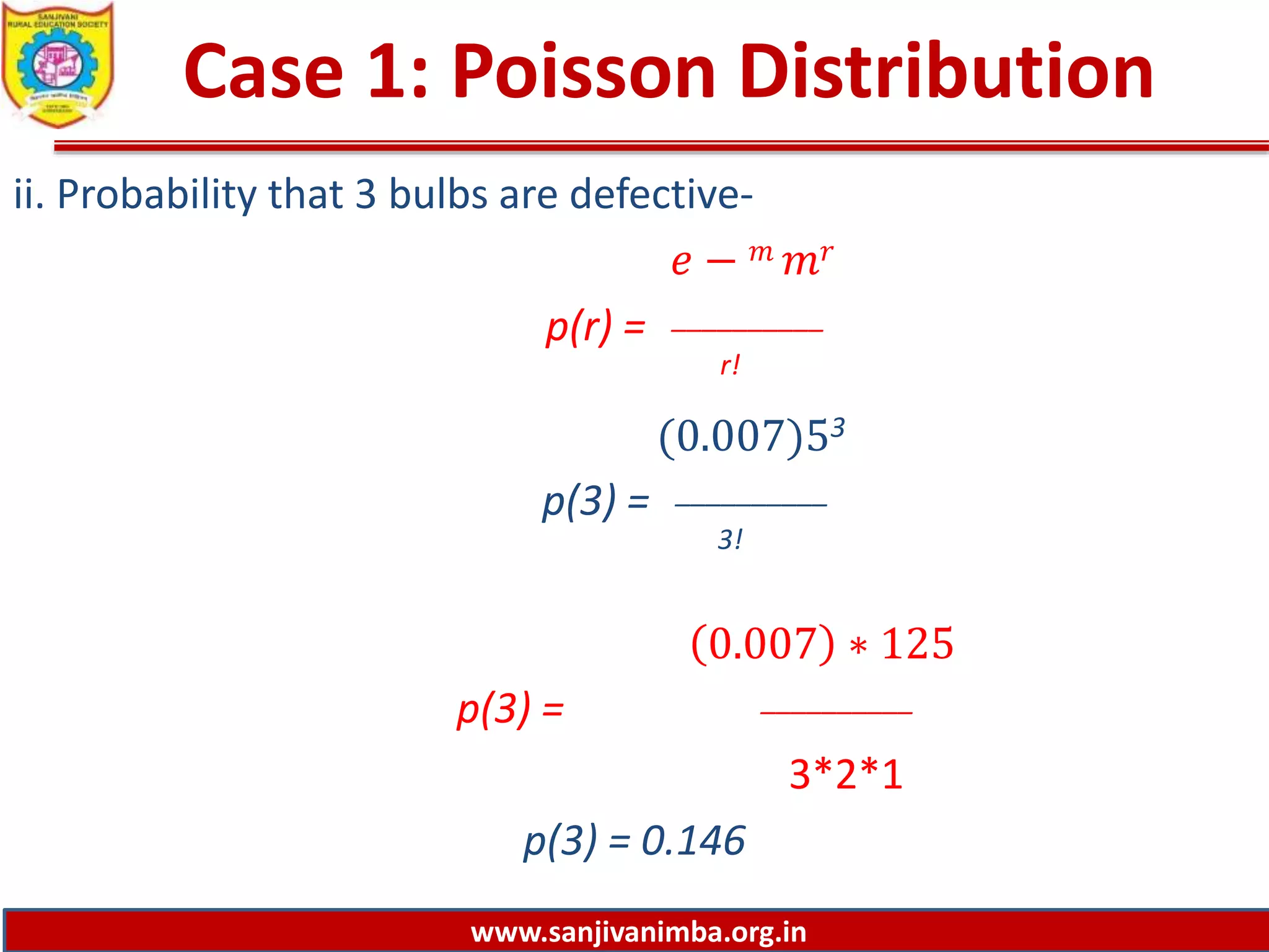 5.2.6 case 1 poisson probability distribution | PPT