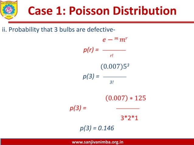 5.2.6 case 1 poisson probability distribution | PPT