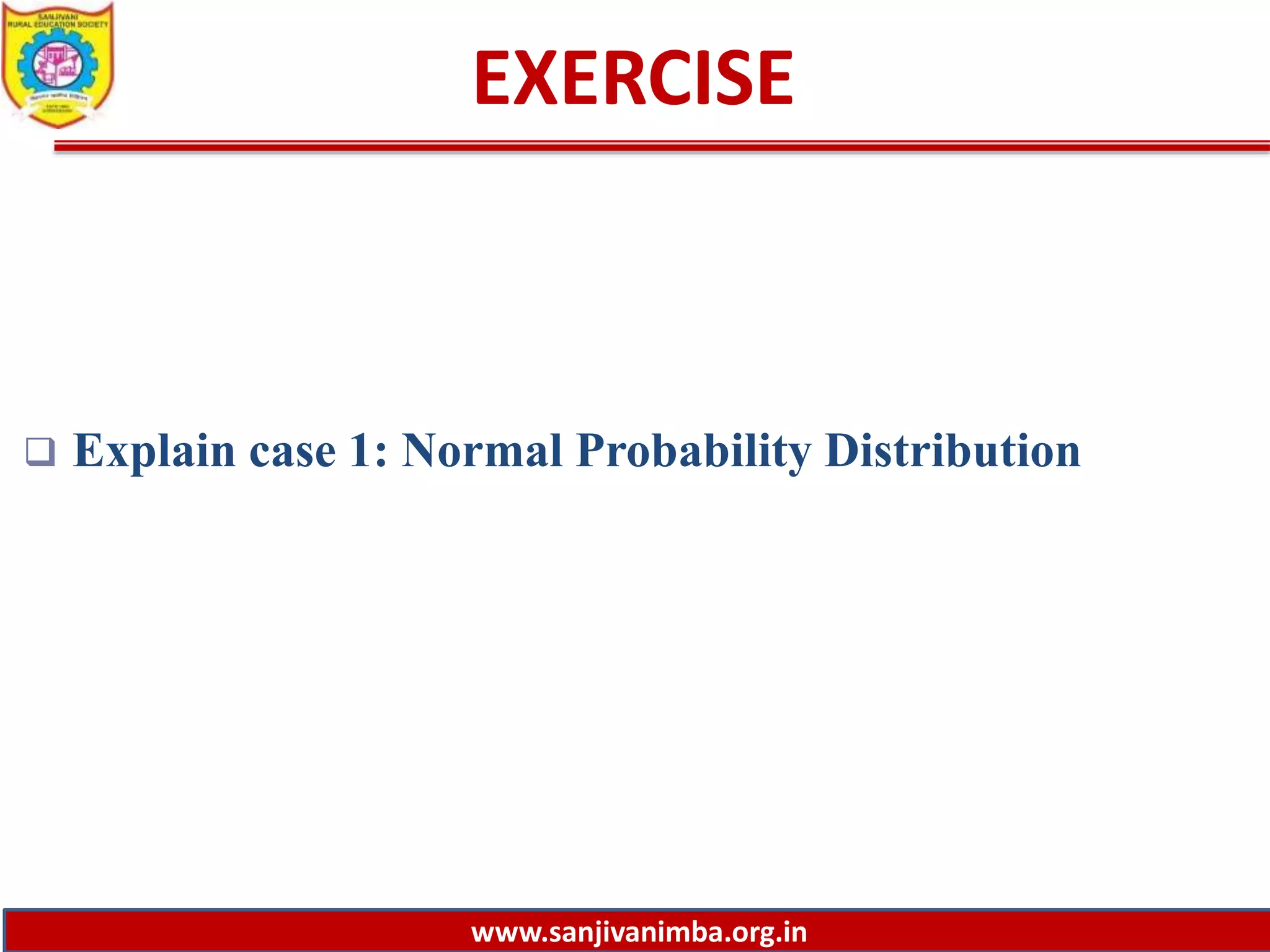 5.2.7 case 1 normal probability distribution | PPTX