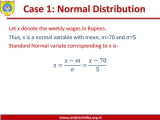 5.2.7 case 1 normal probability distribution | PPTX