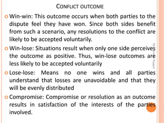 5. Organizational Conflicts and Resolution | PPT