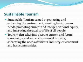 5.Sustainable / Alternate and Mass Tourism | PPT