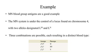 Codominace | PPT