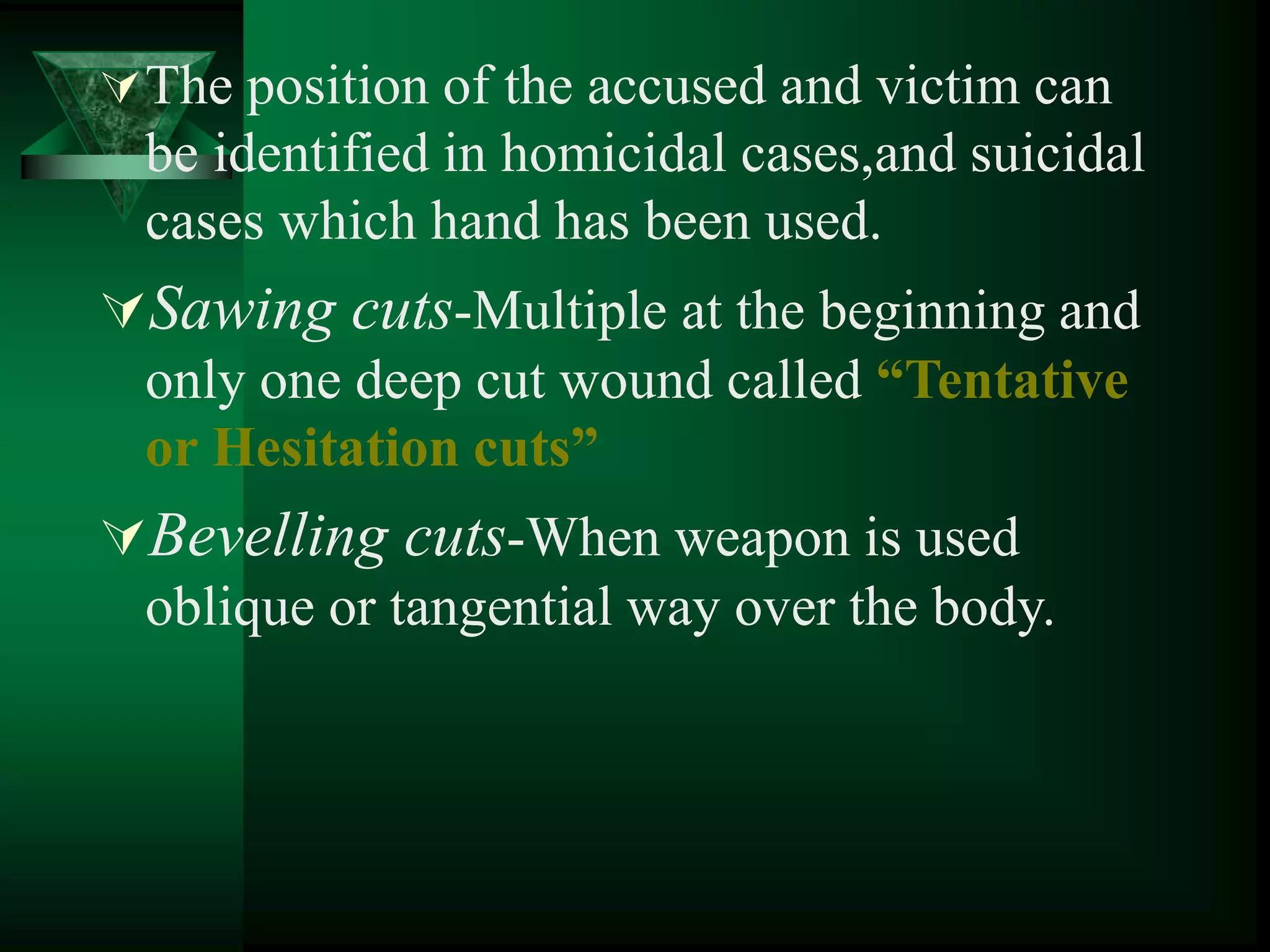 INJURY Forensic Medicine by Sir Zia Ashraf | PPT