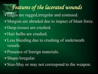 INJURY Forensic Medicine by Sir Zia Ashraf | PPT