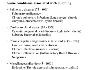 Physiological basis behind CLUBBING | PPTX