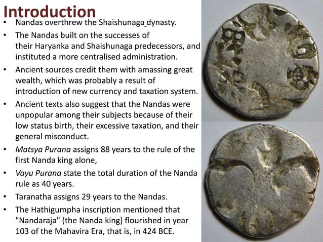 Nanda dynasty Part-III | PPTX