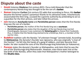 Nanda dynasty Part-III | PPTX