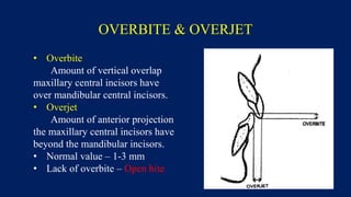 Cephalometry and occlusion of teeth | PPTX