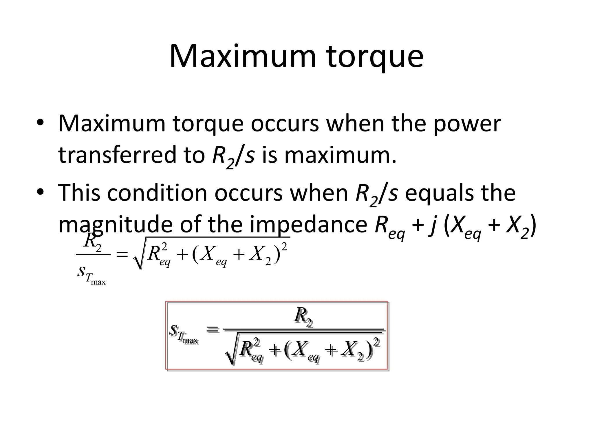 THREE PHASE INDUCTION MOTOR, Rotating Magnetic Field (RMF), Slip ...