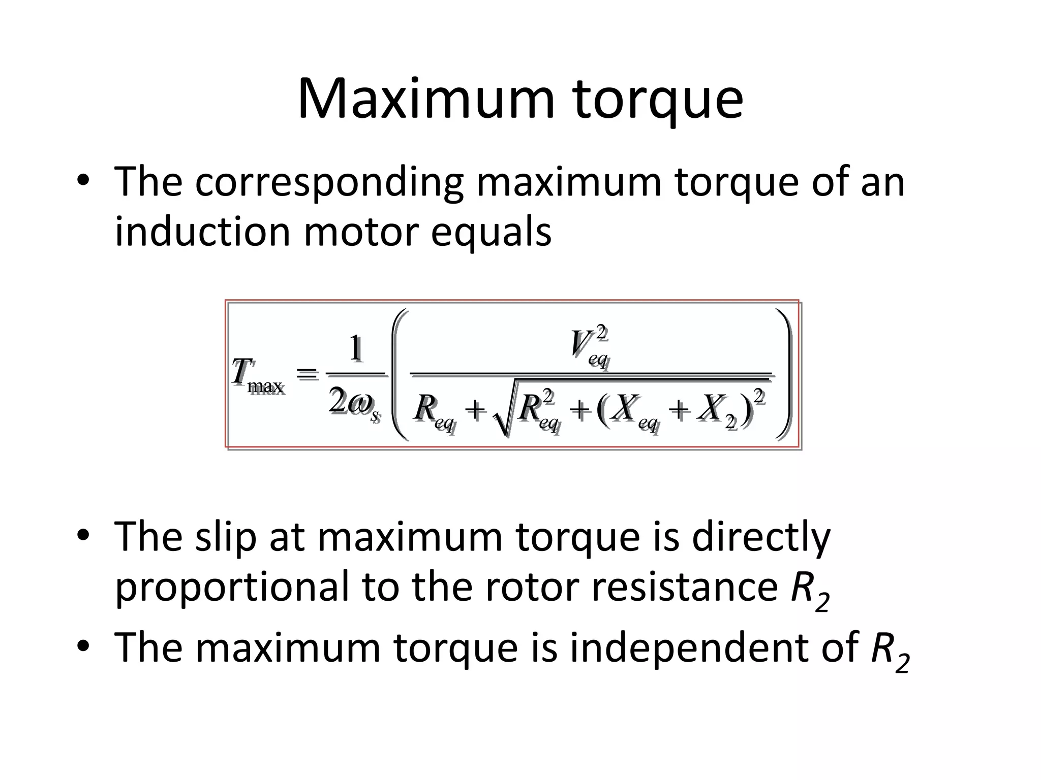 THREE PHASE INDUCTION MOTOR, Rotating Magnetic Field (RMF), Slip ...