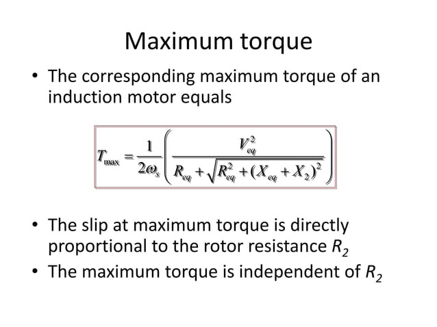 THREE PHASE INDUCTION MOTOR, Rotating Magnetic Field (RMF), Slip, Construction, Torque-speed ...