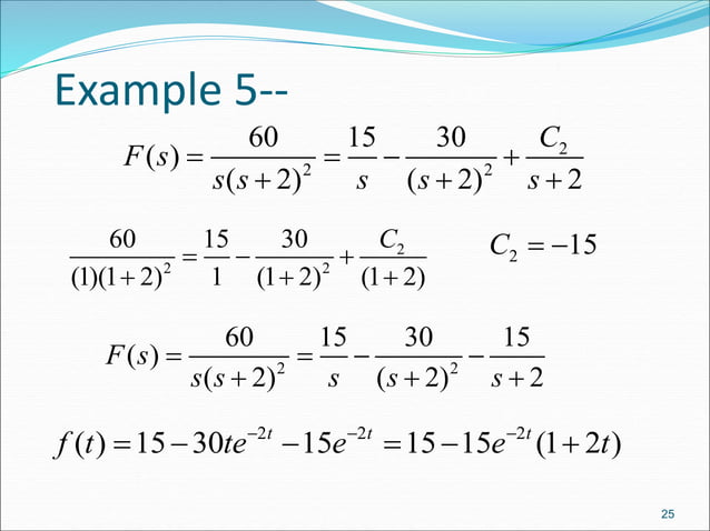 laplace transform and inverse laplace, properties, Inverse Laplace Calculations -by ...