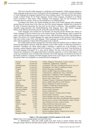 Bilingualism As A Main Communication Factor For Integration Among ...