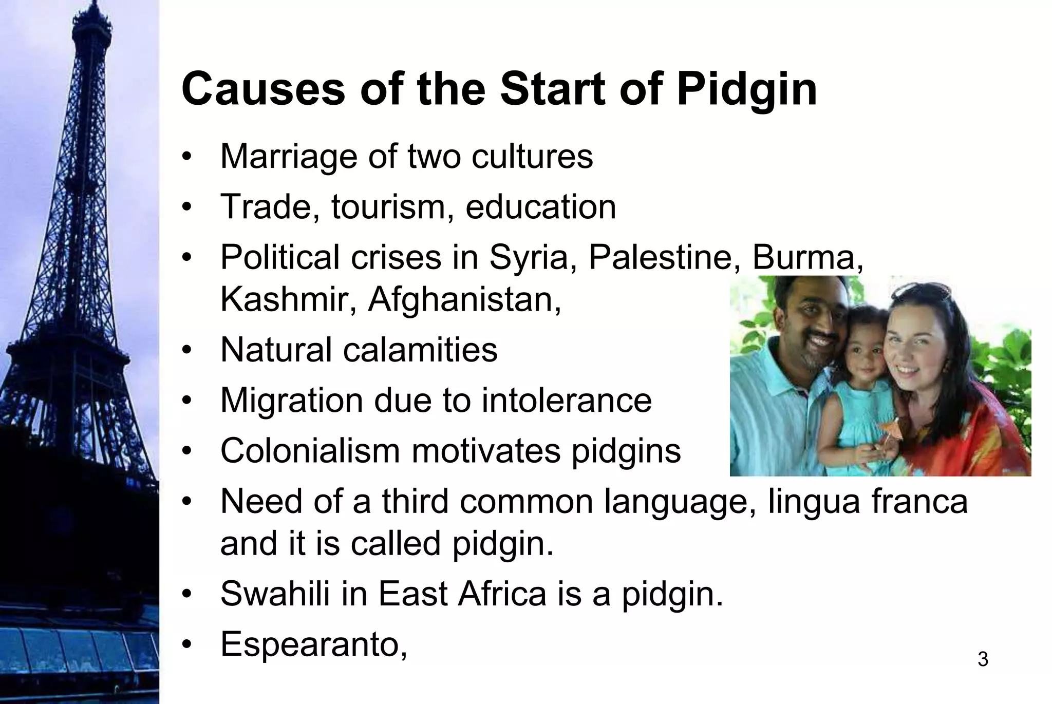 5. intro to lang. pidgin, spelling reforms | PPT