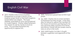 5.5 parliament limits the english monarchy | PPTX