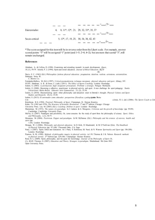 Educational paradigms and philosophy of football coaching | DOCX