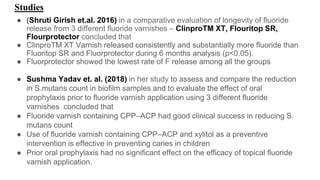 topical fluorides final | PPTX