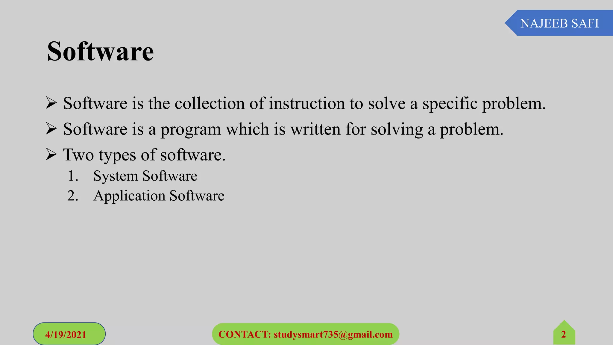 5 Software Operating System And Application Software Ppt