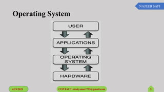 5. software, operating system & application software | PPT