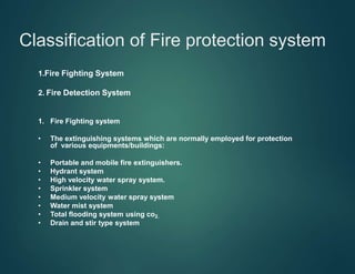 fire fighting System | PPTX