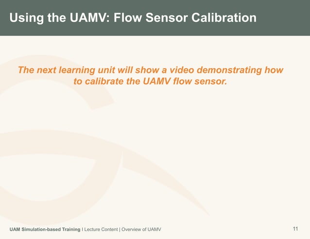 Overview of the UAM Ventilator (UAMV) | PPTX