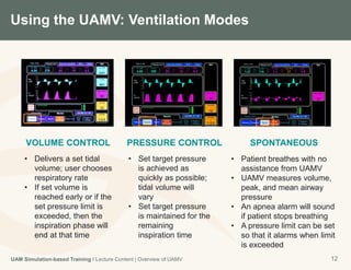 Overview of the UAM Ventilator (UAMV) | PPTX