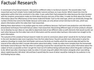 evaluation (factual project) | PPT