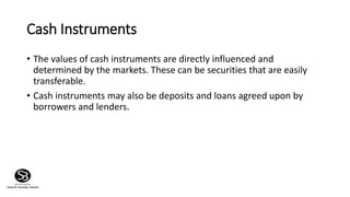 Instruments of financial markets | PPTX