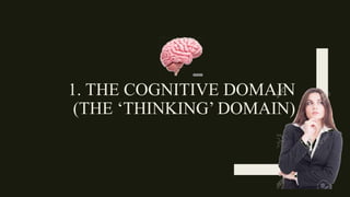Taxonomy of Educational Objectives - The Cognitive Domain | PPT