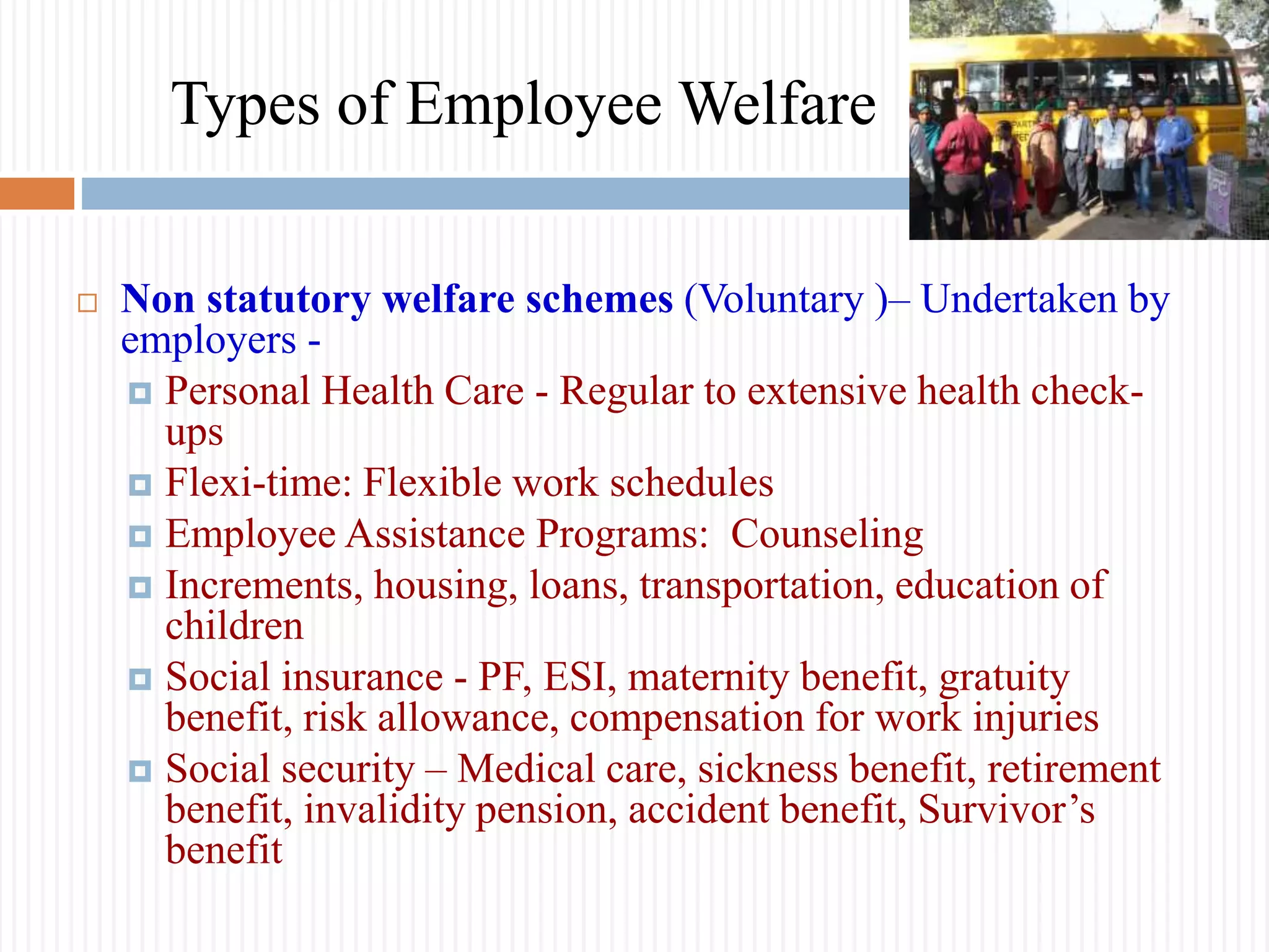 5. staff welfare | PPTX