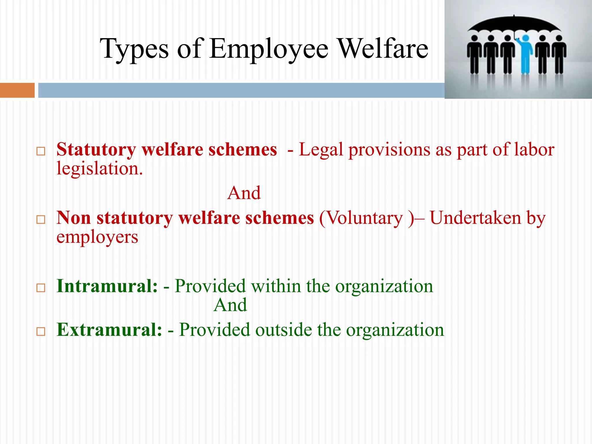 5. staff welfare | PPTX