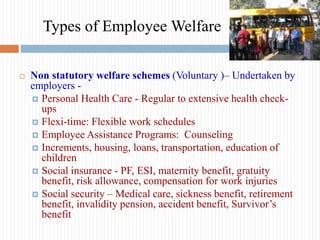 5. staff welfare | PPTX