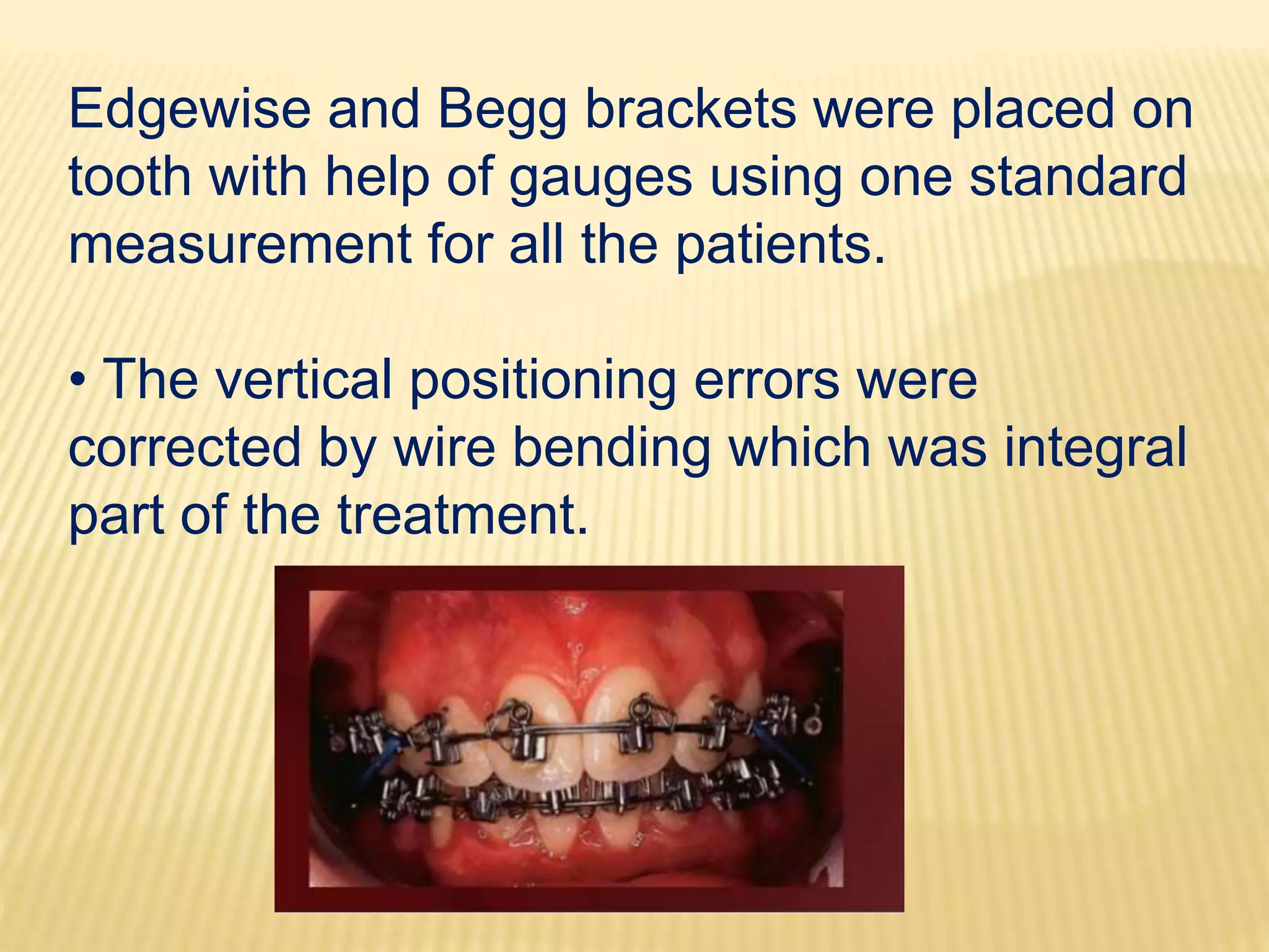 BRACKET PLACEMENT IN ORTHODONTIC BONDING | PPTX