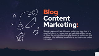 Blog Content Marketing | PPT