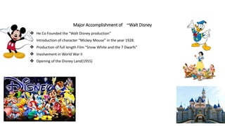 WALT DISNEY | PPTX