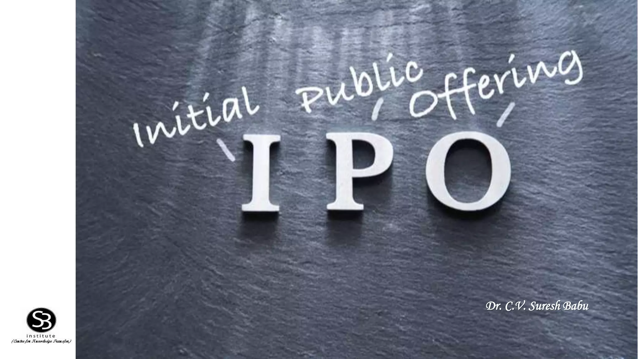 Initial Public Offerings | PPTX