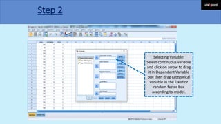 Two way anova in spss (procedure and output) | PDF