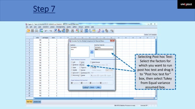 Two way anova in spss (procedure and output) | PDF