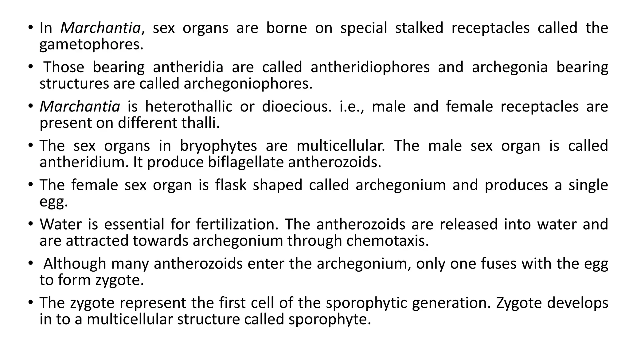 5. Sexual reproduction in marchantia | PPTX