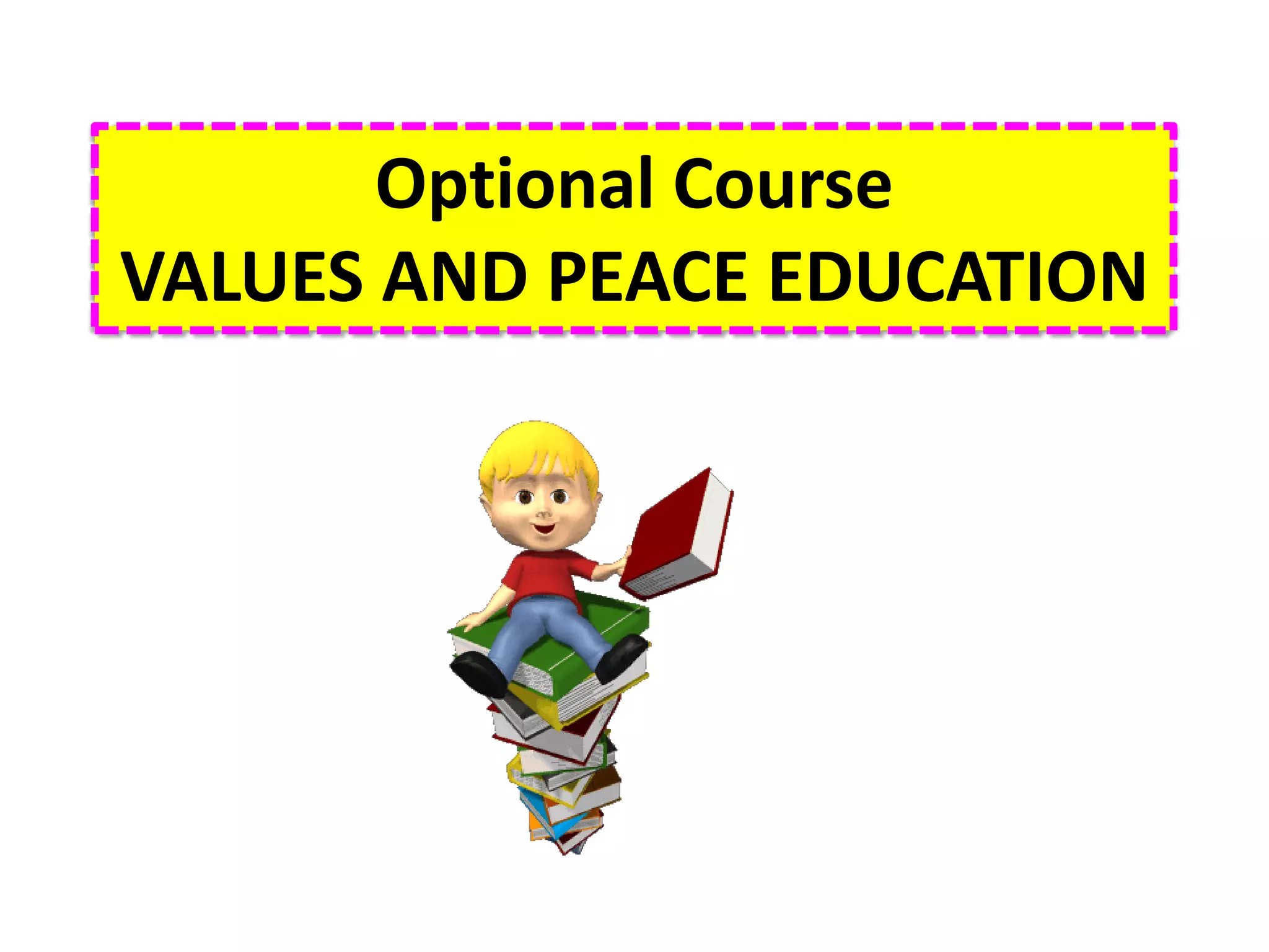 5. unit i classification of values | PDF